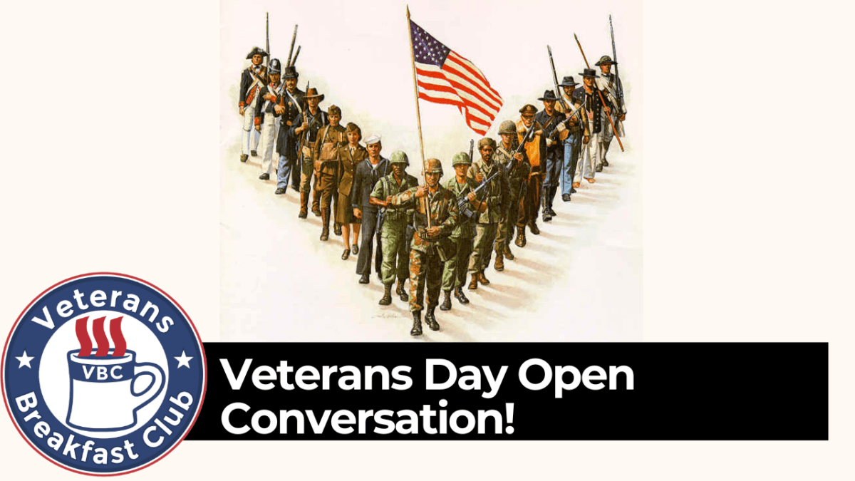 Veterans Day Open Conversation - Veterans Breakfast Club
