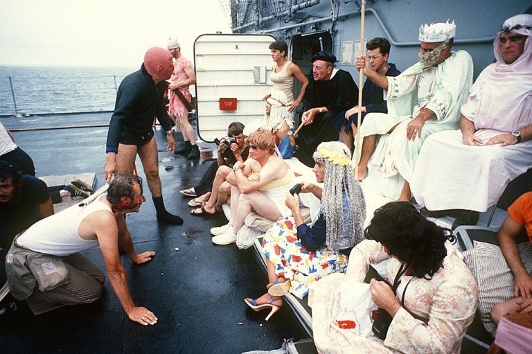 Memories of My Shellback Initiation Aboard the USS Constellation (CVA ...